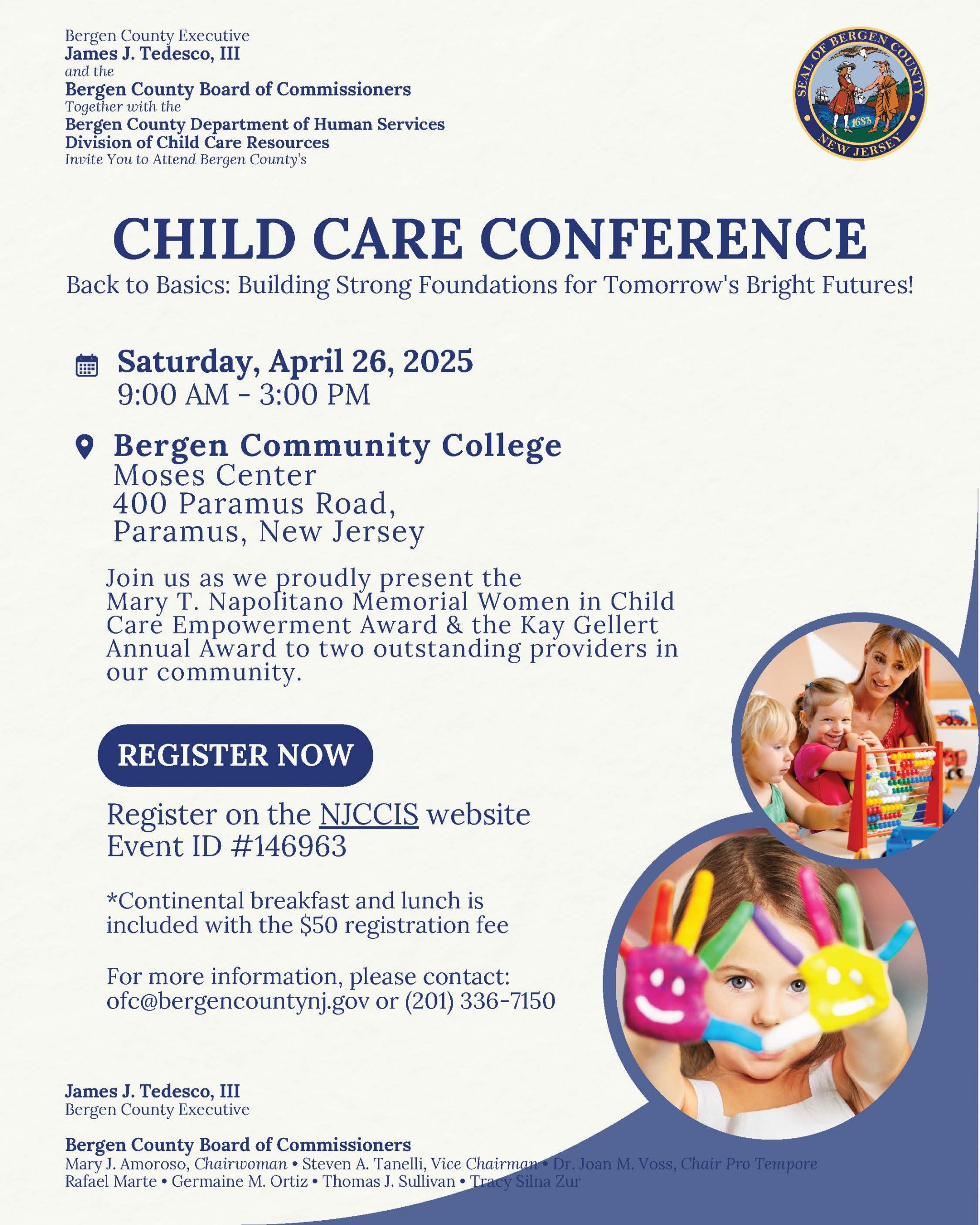 CHILD CARE CONFERENCE – Bergen County, NJ – Official Website